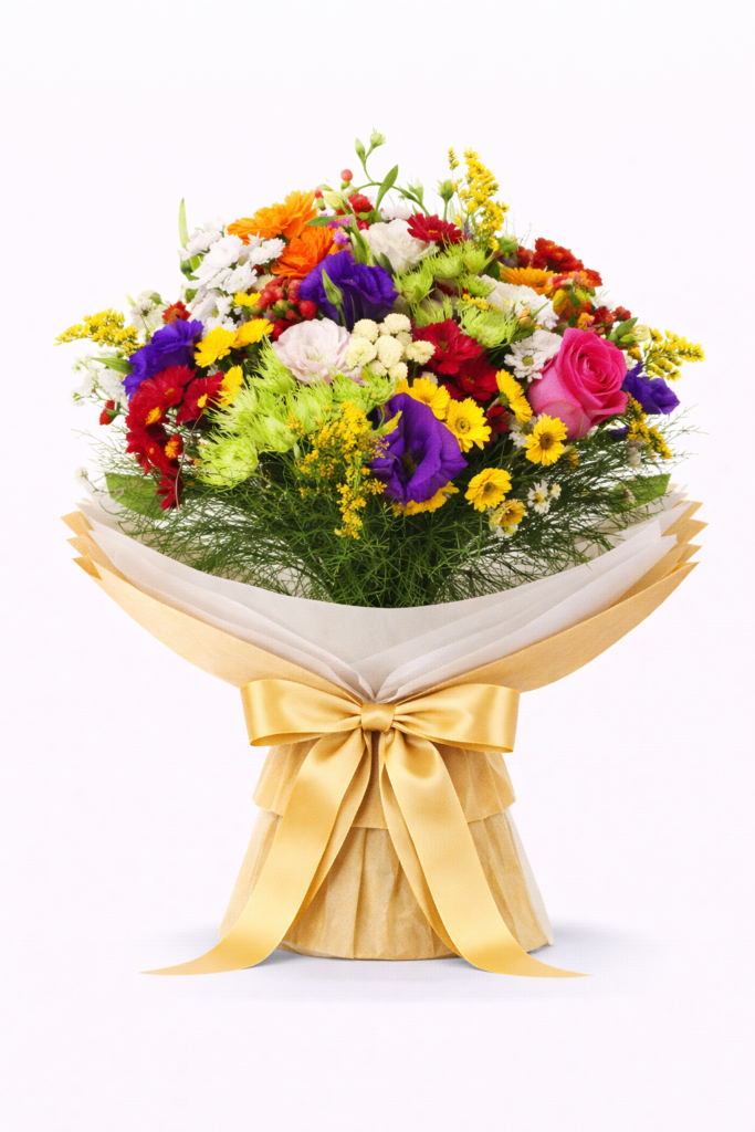 São Paulo Flower Bouquet: Vibrant Flower Elevation | Floresnaweb